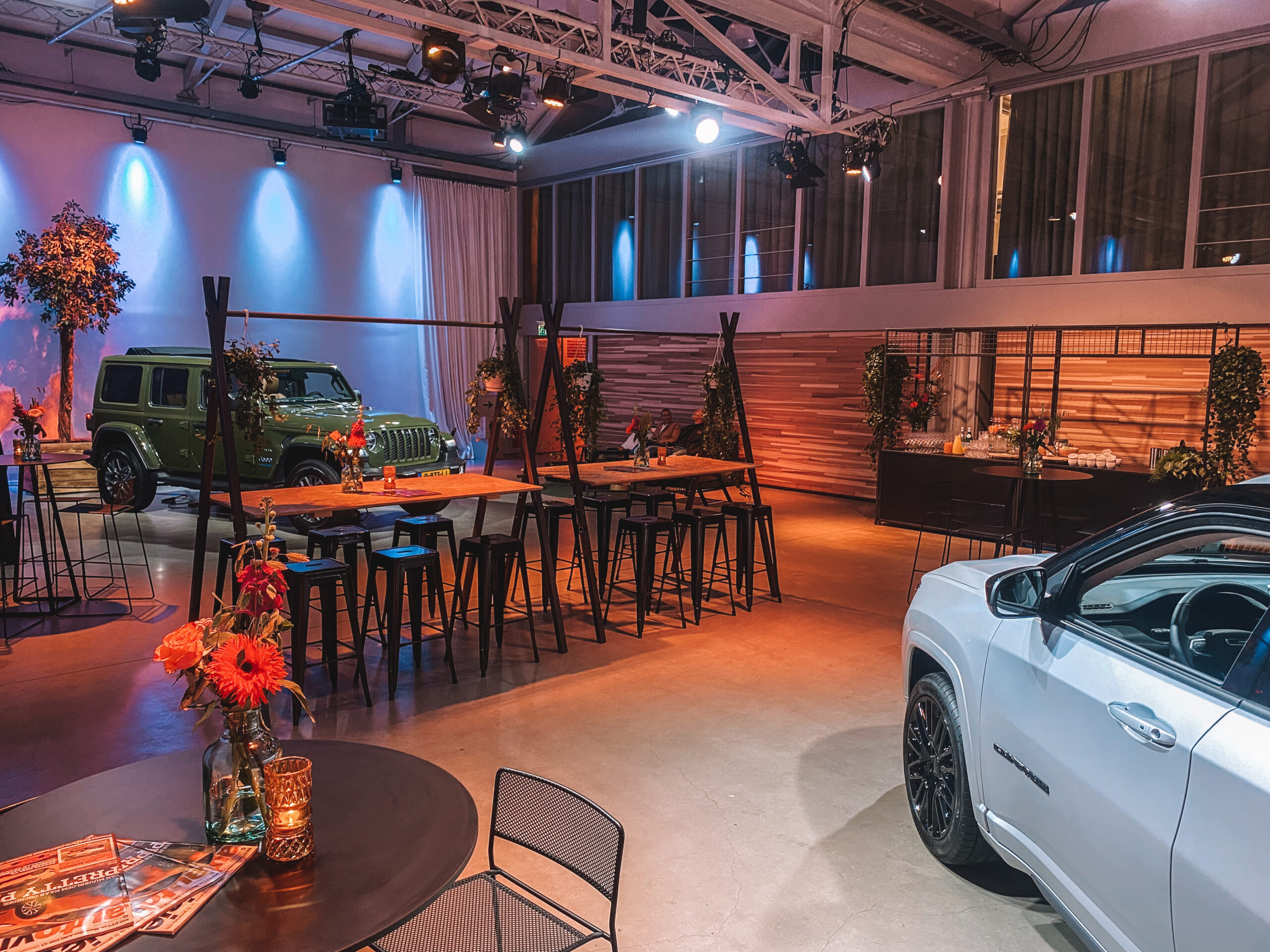 Eventcase: Auto lancering Jeep Avenger - De Hallen Studio's